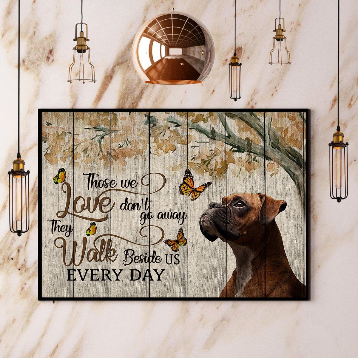 Boxer Those We Love Don'T Go Away Paper Poster No Frame Matte Wall Art ...