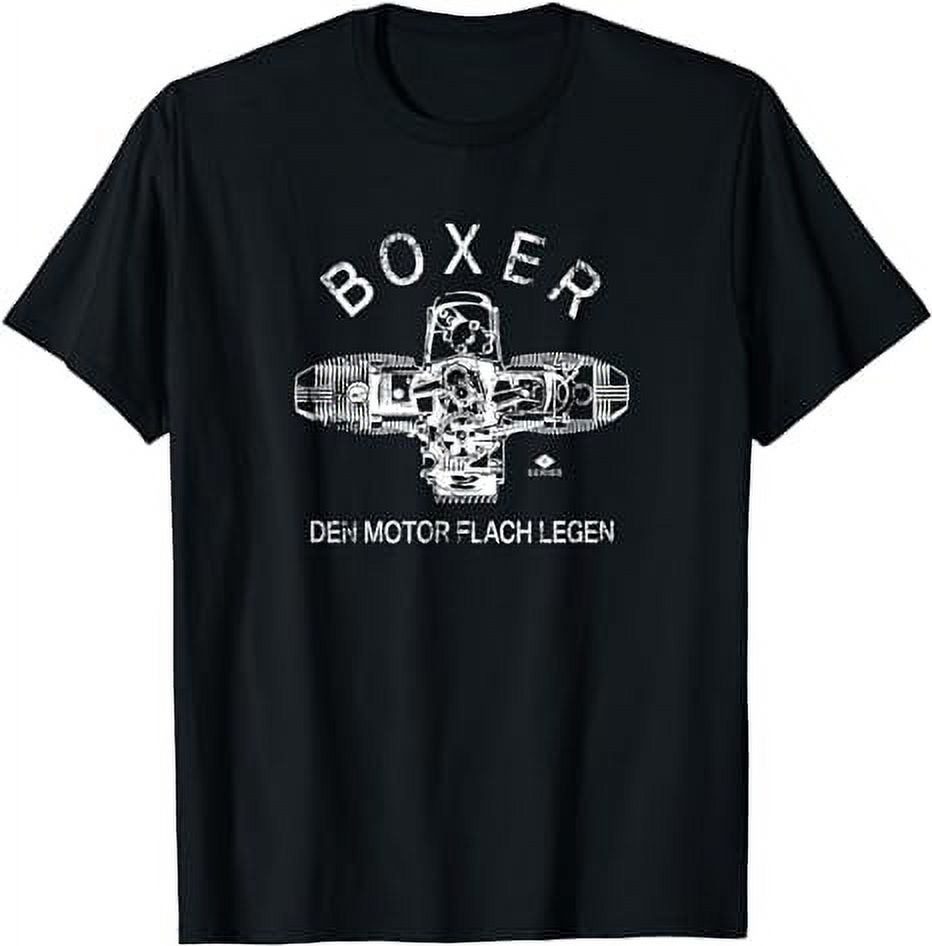 Boxer motor series R | lay the engine flat | motorcycle T-Shirt ...