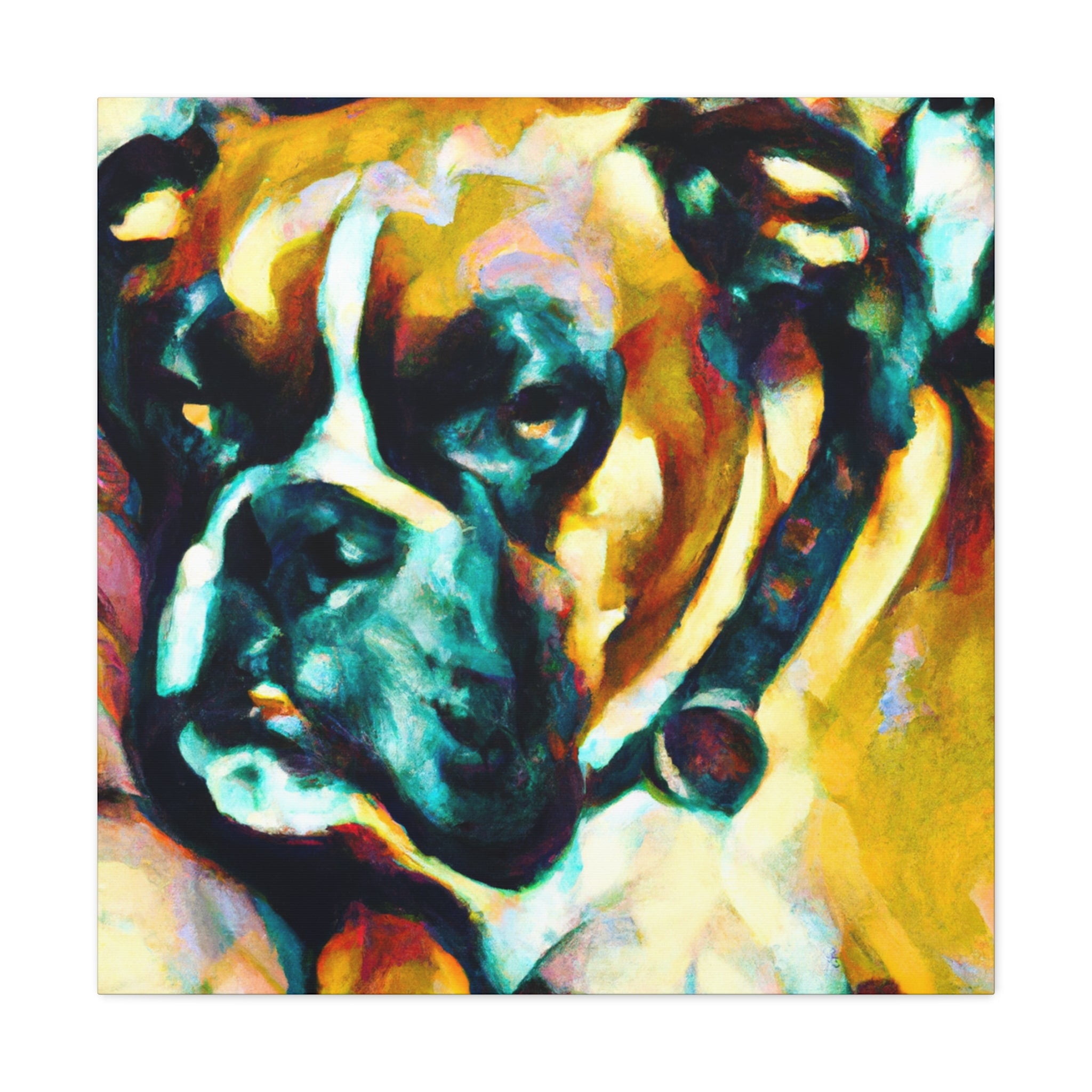 Boxer's Bruised Spirit - Canvas - Walmart.com