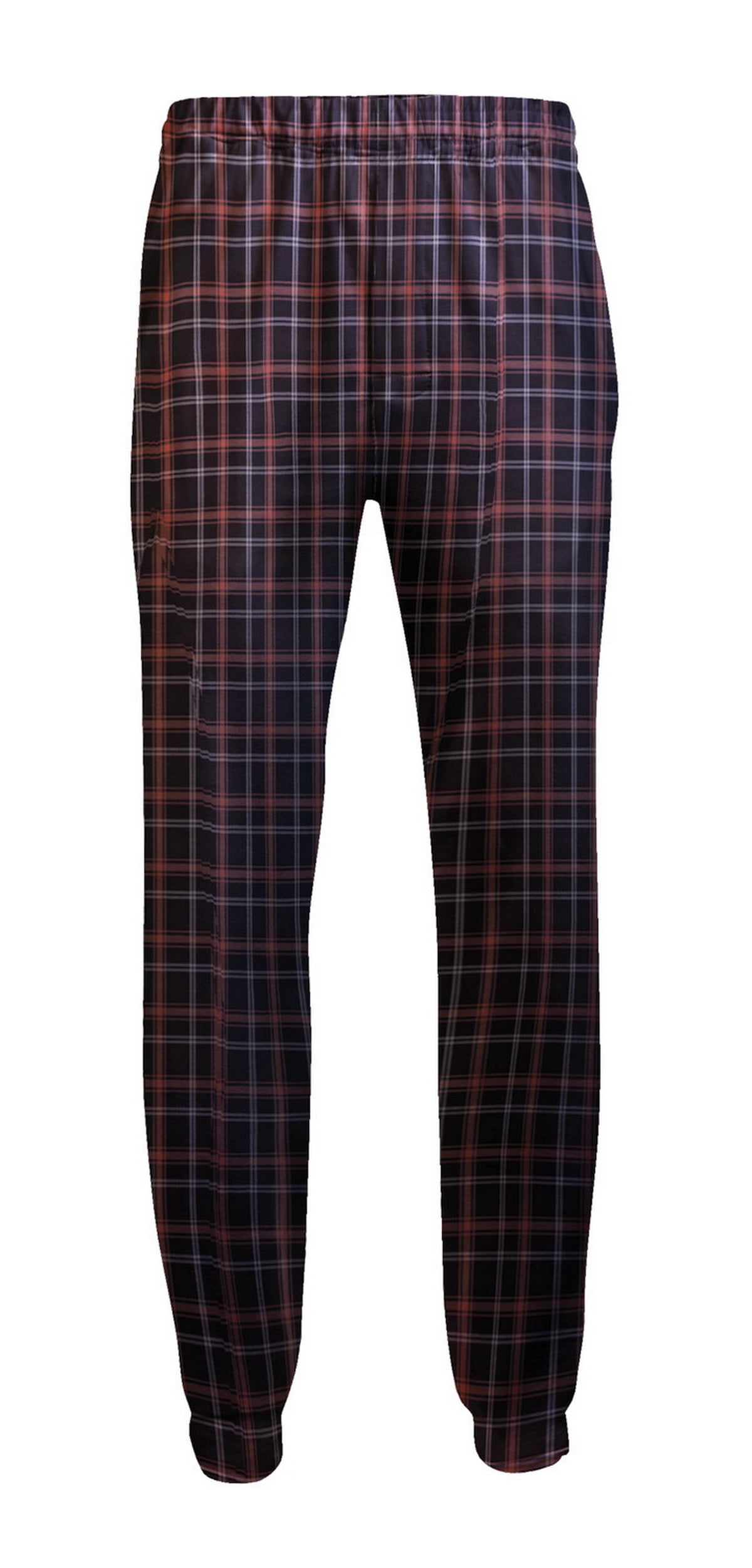 Boxercraft BM6625 Adult Flannel Jogger-BLACK/ORANGE/WHITE-L - Walmart ...