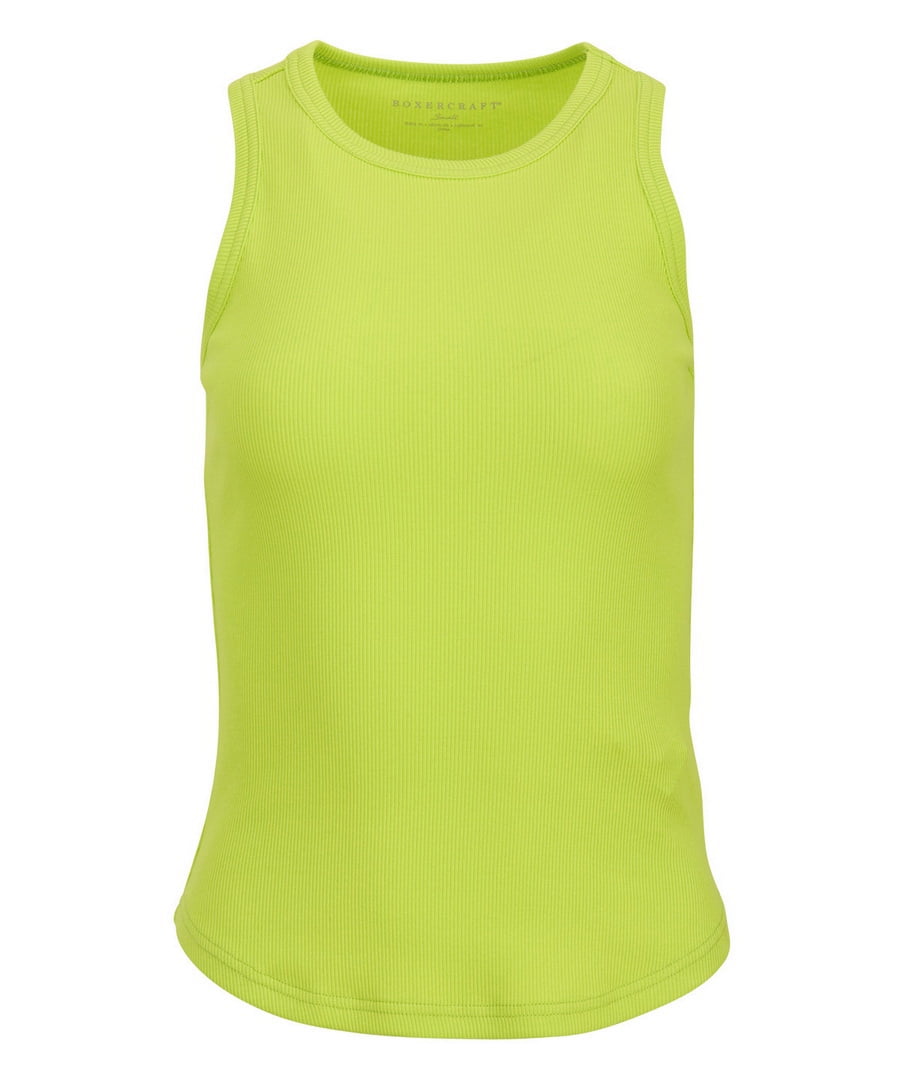 Boxercraft BW2501 Women's Adrienne Tank-Cyber Lime-M - Walmart.com