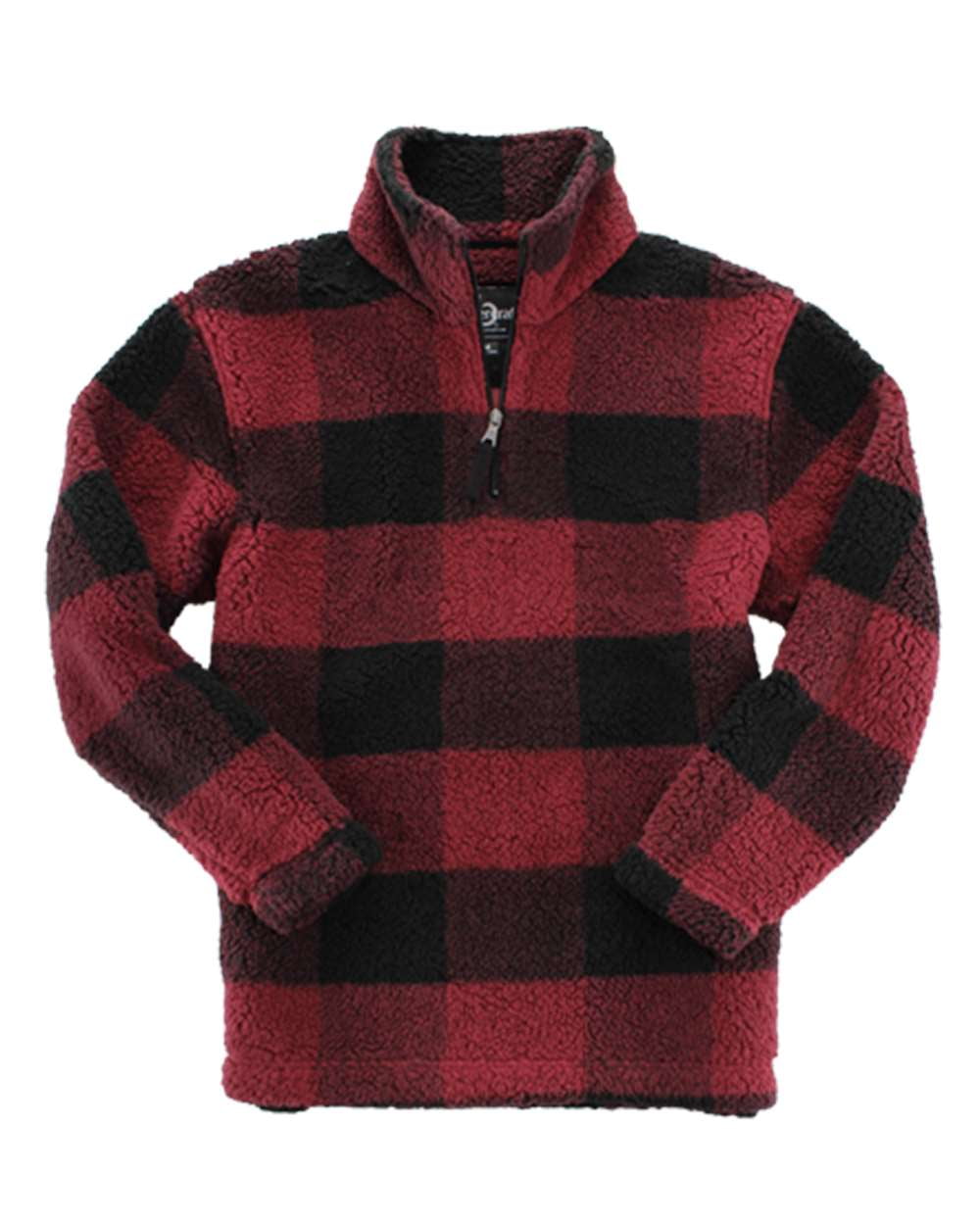 Boxercraft - New - NIB - Unisex Sherpa Fleece Quarter-Zip Pullover ...