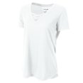 Boxercraft T27 Women's Caged Front Tee-White-S - Walmart.com