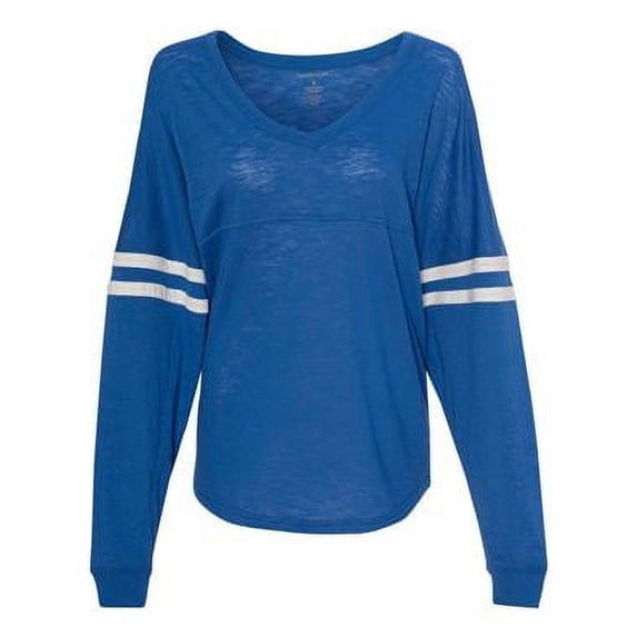 boxercraft - slub varsitee v-neck jersey - t17 - Walmart.com