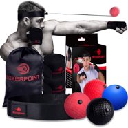 ILSZBKE Boxing Reflex Ball Set - Includes 4 Different Balls and 2 ...