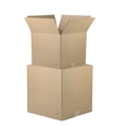 The Boxery 9"x5"x4" Brown/Kraft Corrugated Cardboard Shipping Boxes 25 ...