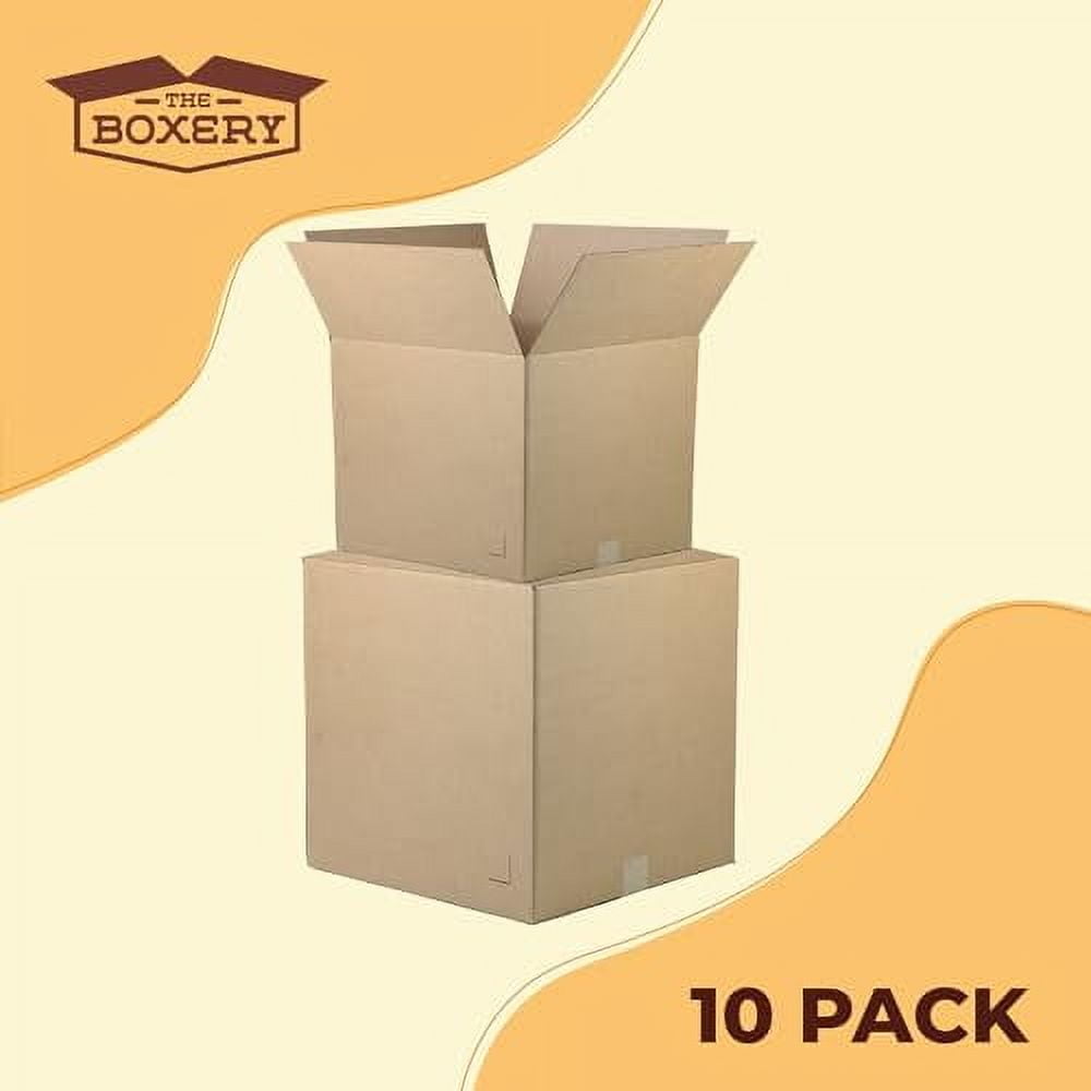 The Boxery Moving Boxes 10-Pack Medium 18x14x12 inch Corrugated ...