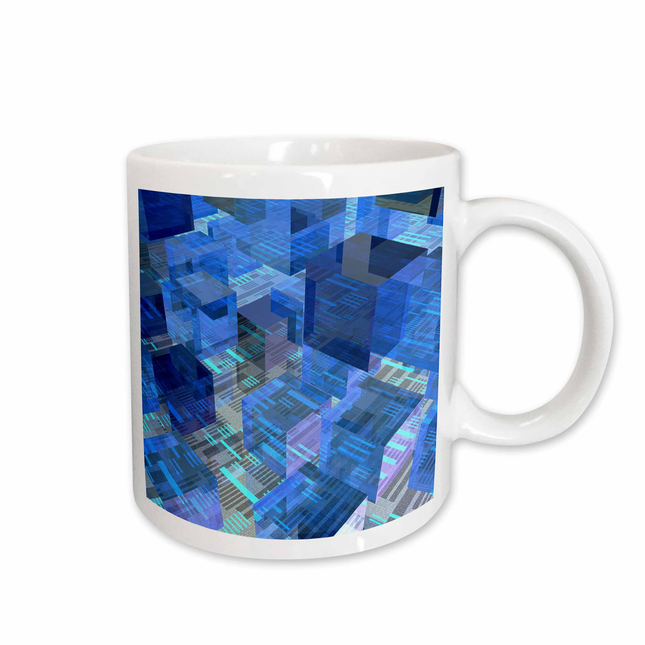 3drose, Boxes of Blue 3d Semi Transparent Boxes of Blue with Computer ...