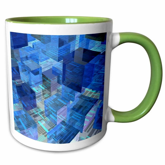 3drose, Boxes of Blue 3d Semi Transparent Boxes of Blue with Computer ...