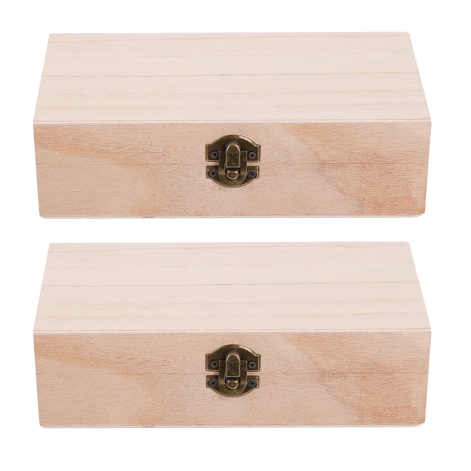 Boxes Pretty Storage Solid Wood Portable Gift Exquisite - Walmart.com