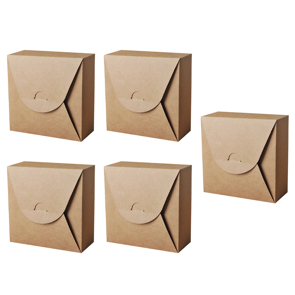 Boxes for Cakes and Kraft Paper Packing Cupcake Stand Cookie Storage ...