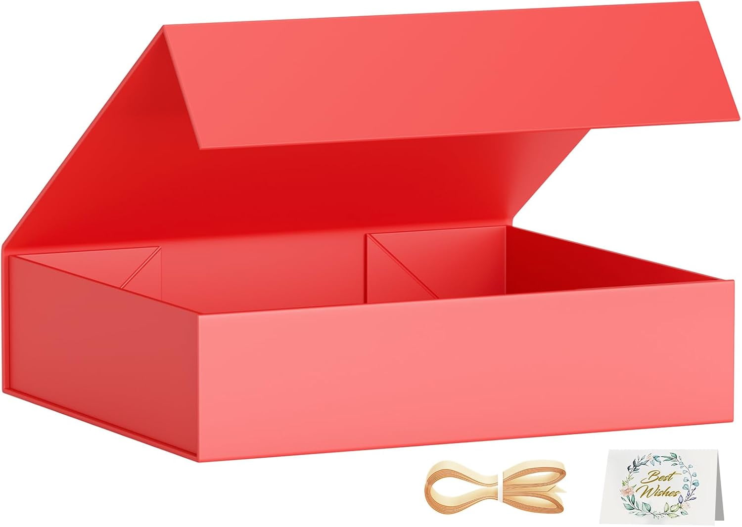 Boxes with , 11.5x7.8x3 In Red Box for Presents Closure for T-Shirts ...