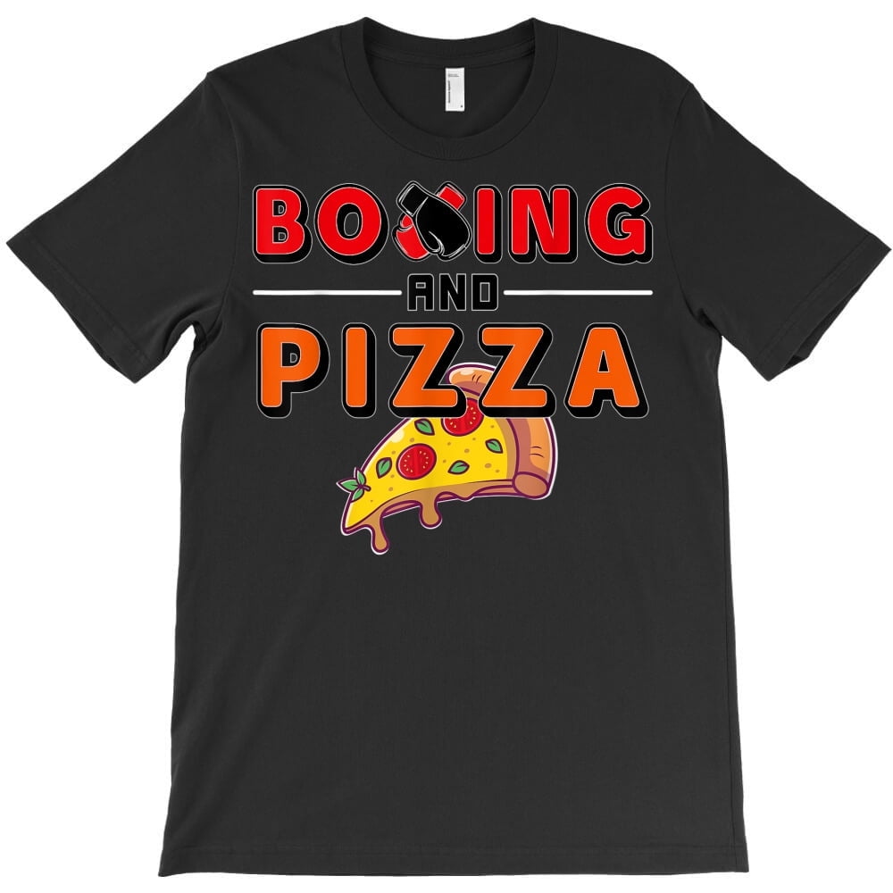 Boxing And Pizza Funny Gloves For Cool Boxing Day Foodie Fighter Gift ...