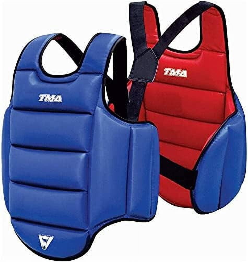 Boxing Body Protector Reversible, Kickboxing MMA Muay Thai Chest Guard, Sparring Training Heavy ...