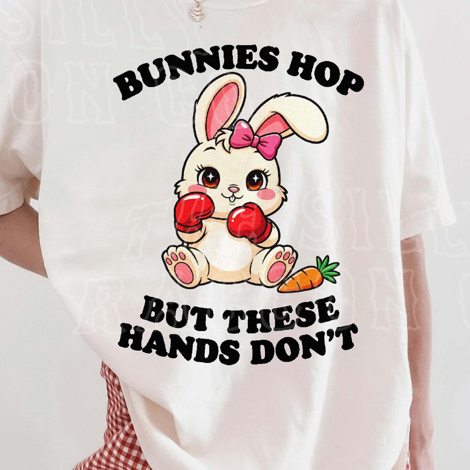 Boxing Bunny Shirt Bunnies Hop But These Hands Don t Funny Bunny Tee ...