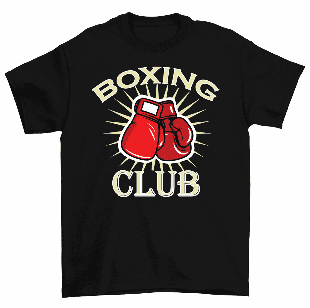 Boxing Club Boxing Gloves T-Shirt Men - Walmart.com