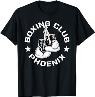 Boxing Club Phoenix Gloves Graphic for a Boxing Lover T-Shirt - Walmart.com