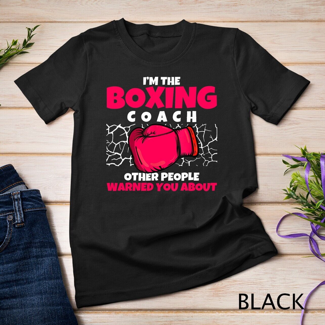 Boxing Club Trainer Of Boxer Kickboxing Boxing Coach Unisex T-shirt ...