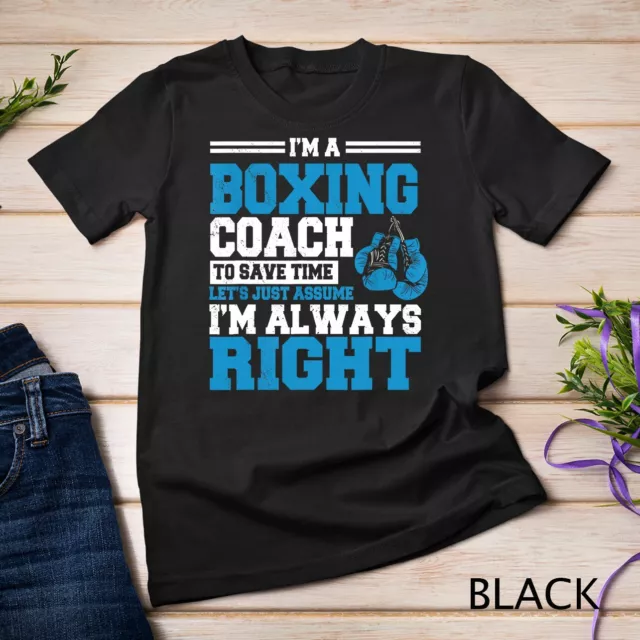 Boxing Coach Boxer Instructor Combat Sport Teacher Trainor T-Shirt ...