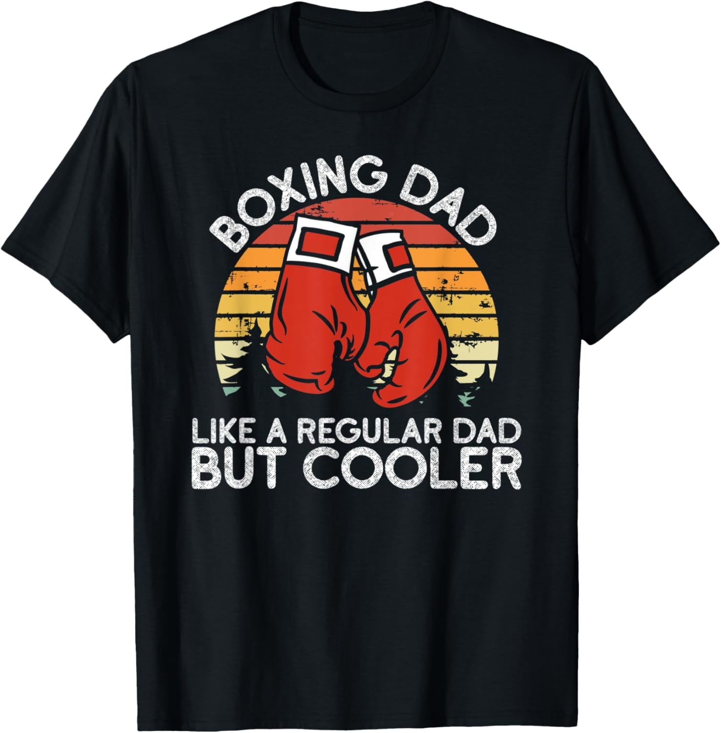 Boxing Dad - Boxing Moves Boxing Coach Daddy Boxer Father T-Shirt ...