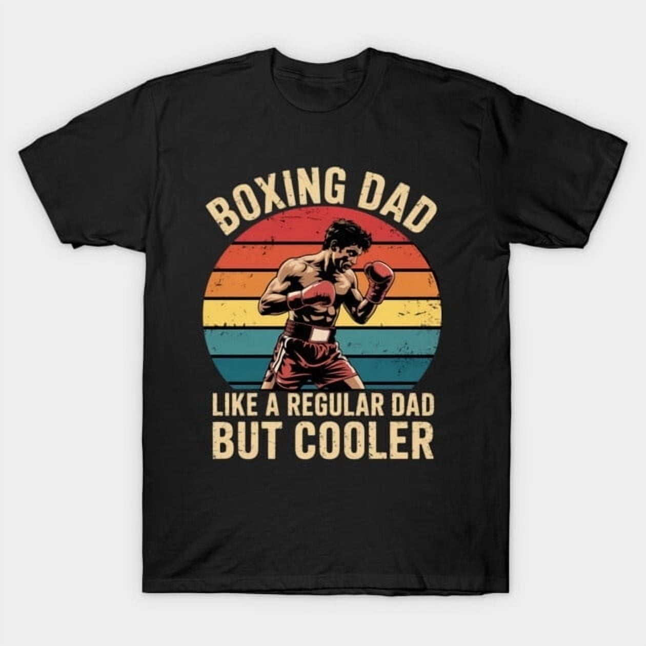 Boxing Dad Design Father Day For Boxer Dad Funny Sport Artwork Print ...