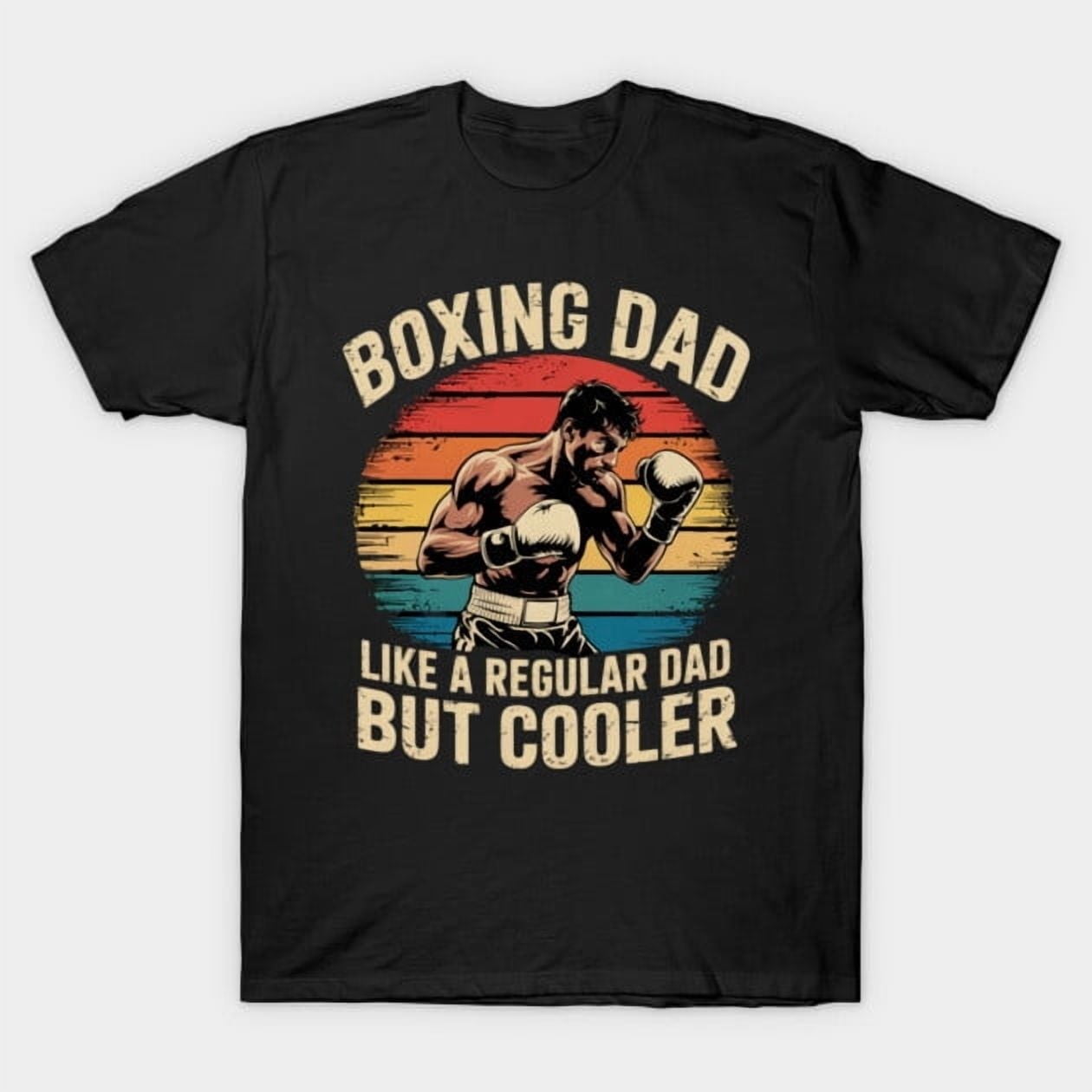 Boxing Dad Design Father Day For Boxer Dad Funny Sport Artwork Print ...
