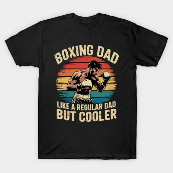 Boxing Dad Design Father Day For Boxer Dad Funny Sport Artwork Print ...