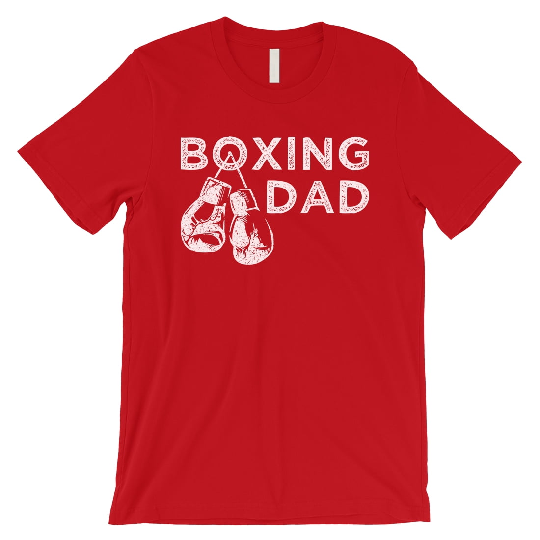 Boxing Dad Mens Red Caring Reliable Lucky Sport Shirt Gift For Dad ...