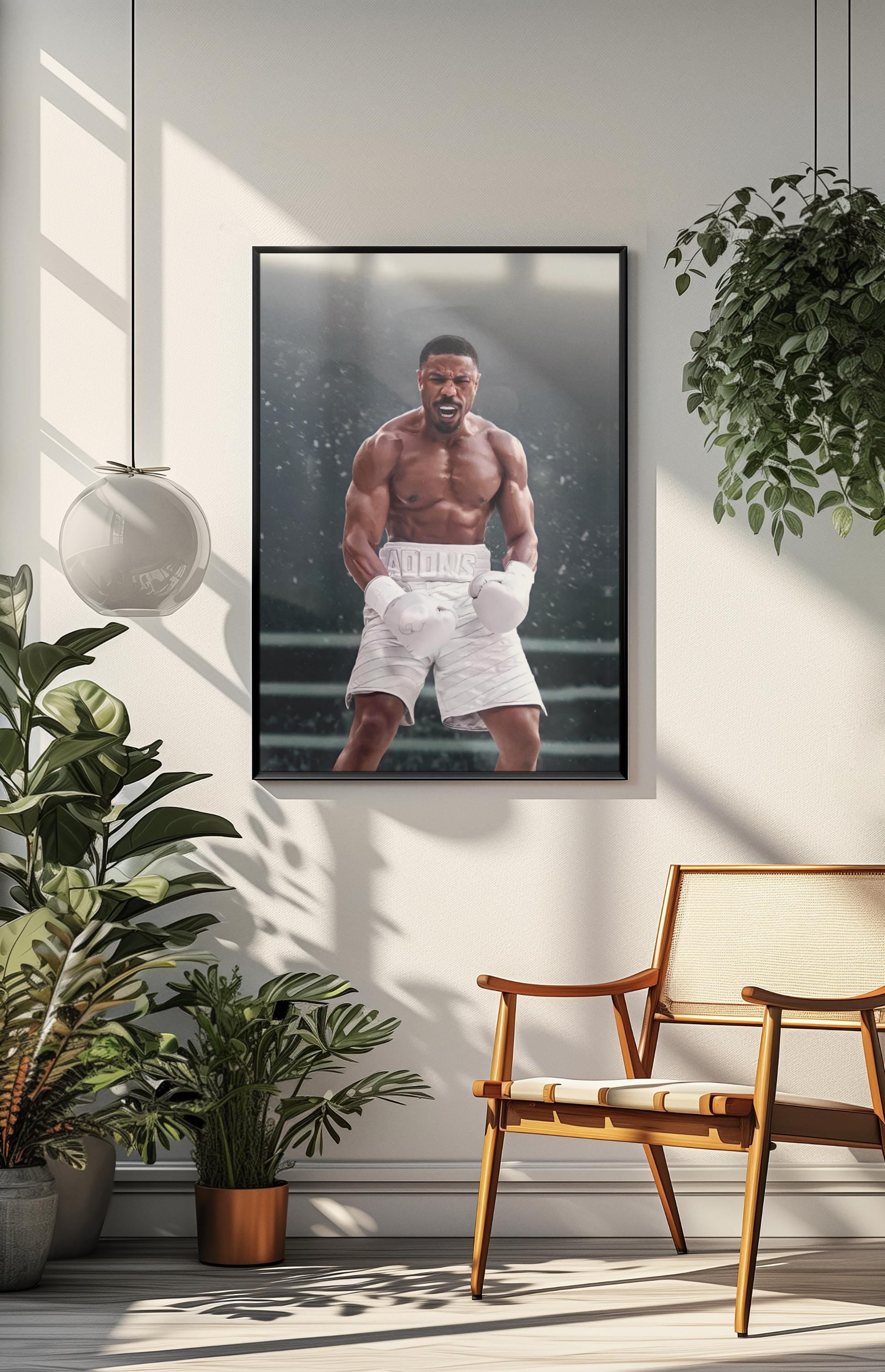Boxing Decor | Hot MBJ Motivation Wall Art | Fighter Aesthetic | Gym ...