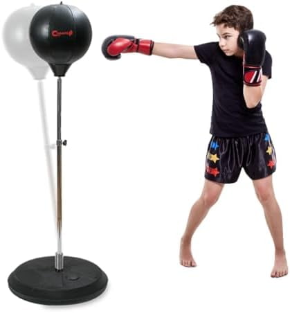 Boxing Freestanding Reflex Bag Dummy, Punching Bag with Stand and ...
