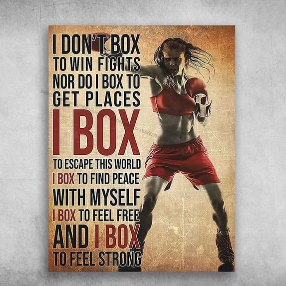 Boxing Girl Boxing Lover - I Don'T Box To Win Fights Nor Do I Box To ...