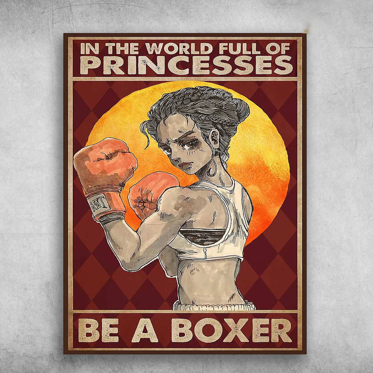 Boxing Girl, Boxing Lover - In The World Full Of Princesses, Be A Boxer ...