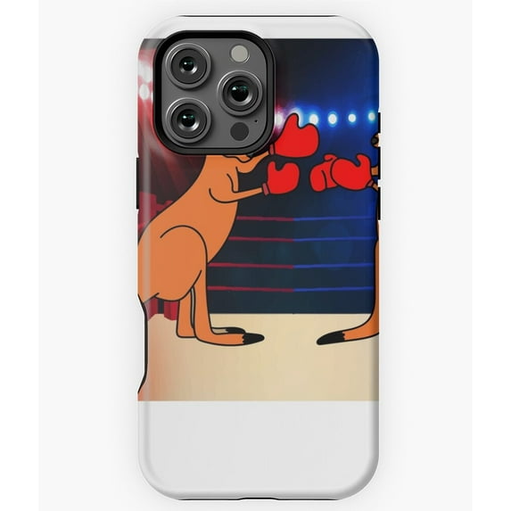 Boxing Glove Kangaroo Fighting Art Phone Case for iPhone 16 15 14 13 12 ...