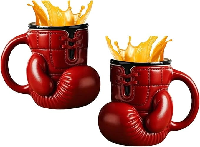 Boxing Glove Mug Boxing Cup 3D Unique Boxing Themed Ceramic Tea Cup A ...