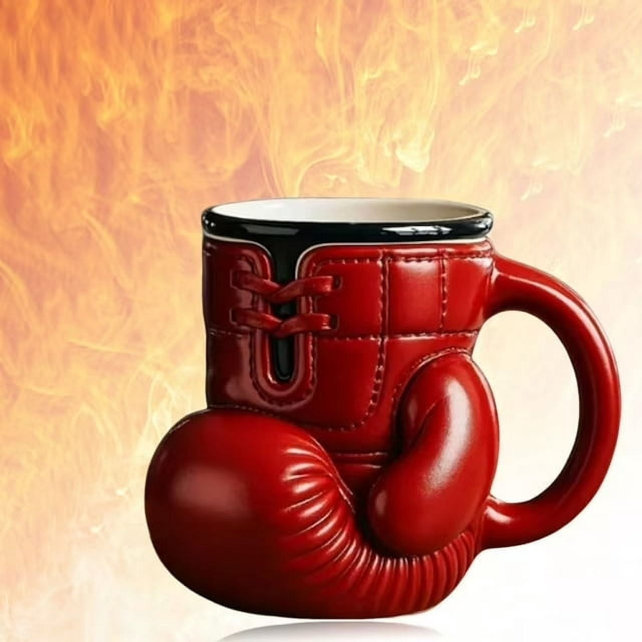 Boxing Glove Mug Drink Like A Fighter Boxing Cup 3D Novelty Coffee Cup ...