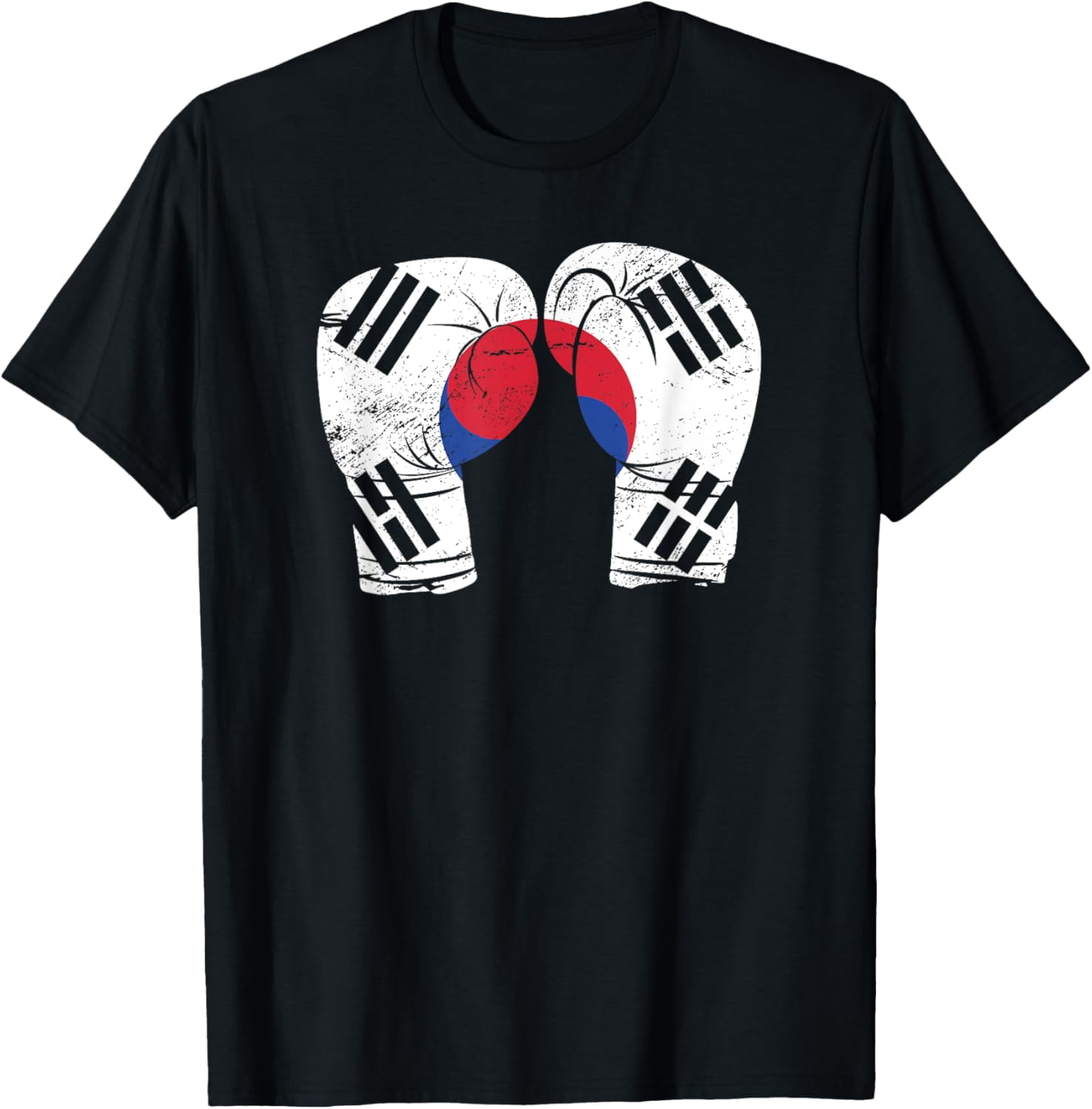 Boxing Gloves Boxer Korean Flag South Korea T-Shirt - Walmart.com