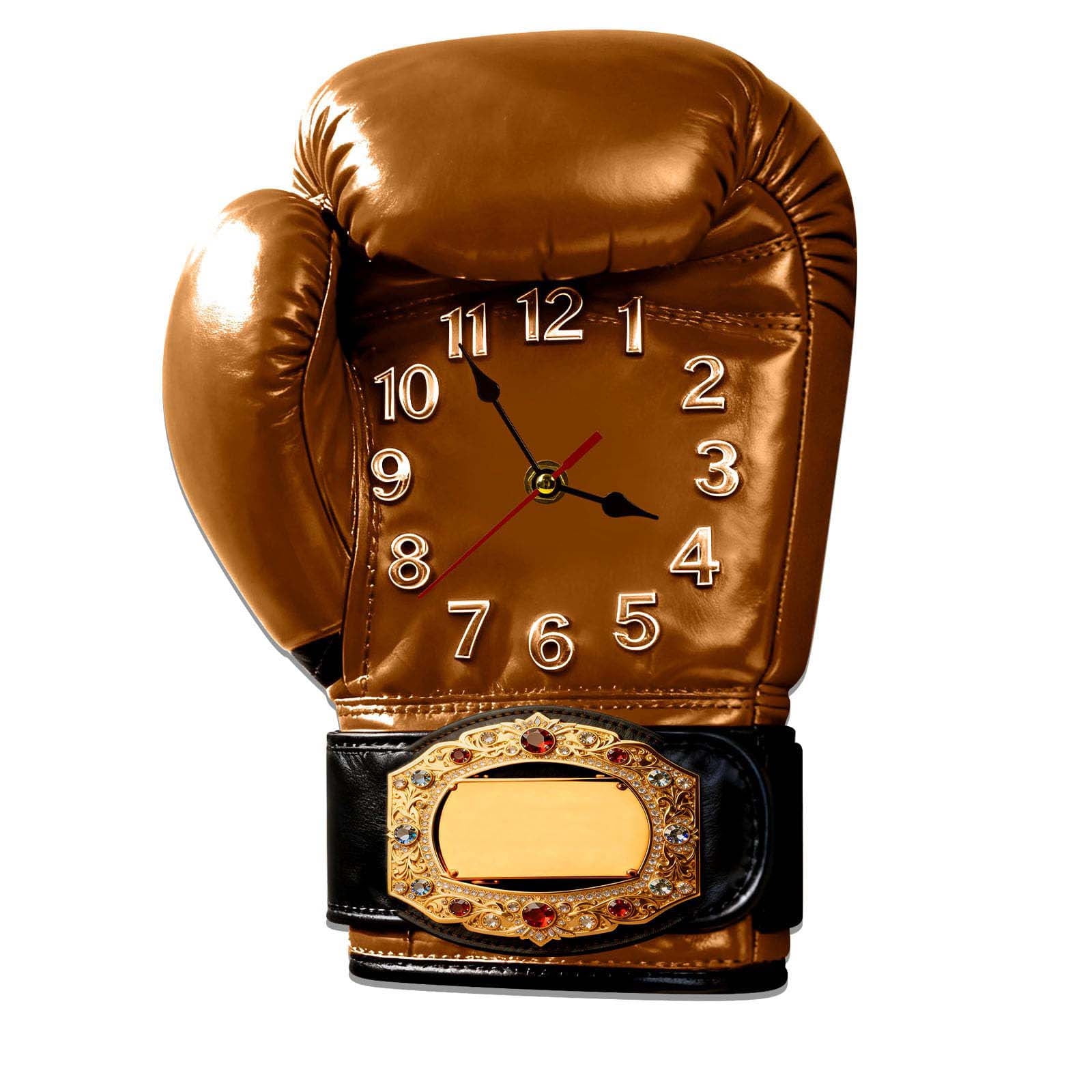 Boxing Gloves Clock - Unique Acrylic Sports Decoration for Home and ...