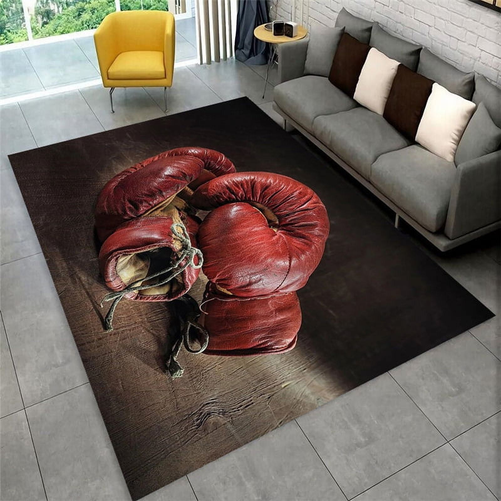 Boxing Gloves Fight Carpet Living Room r Rug Sofa Mat Kids Bedroom ...