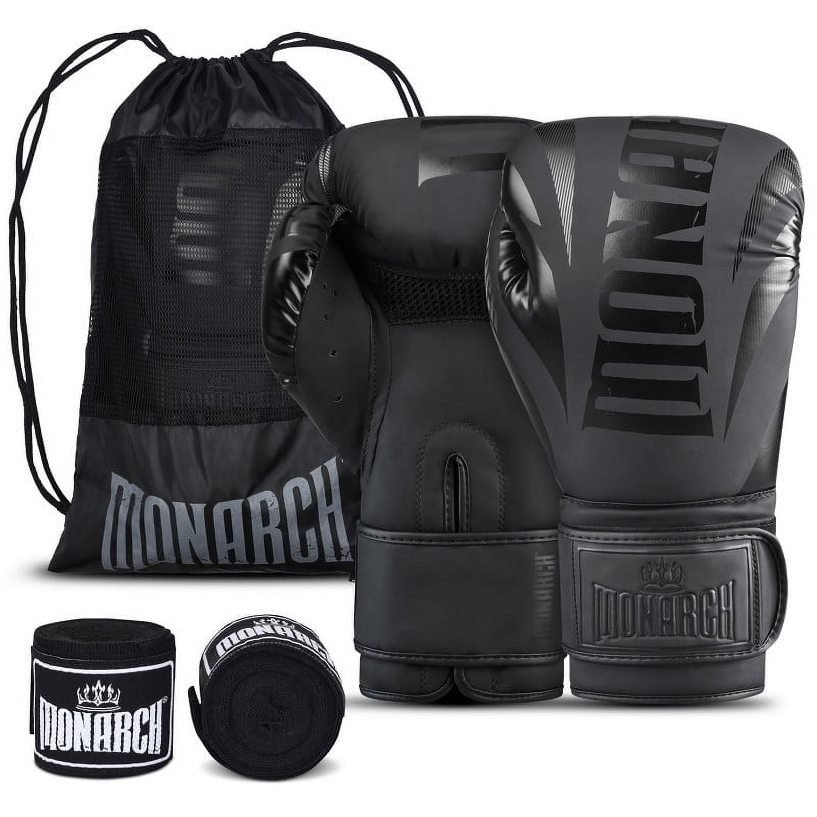 Boxing Gloves Men Women with Hand Wraps for Boxing, Muay Thai ...