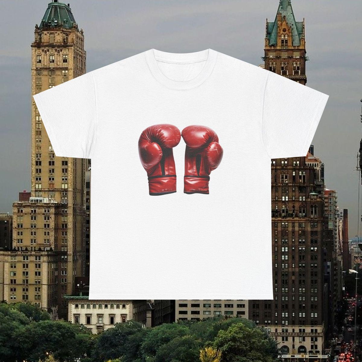 Boxing Gloves Minimalist Graphic T-Shirt, Combat Sports Fighter Gym ...