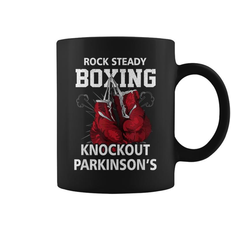 Boxing Gloves Rock Steadys Boxing Knockout Parkinson Coffee Mugs ...