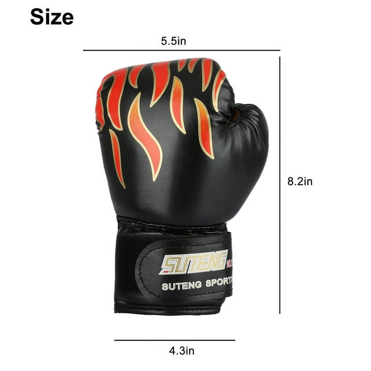 Boxing Gloves for Kids, Cartoon PU Leather Sparring Grapple Punch ...