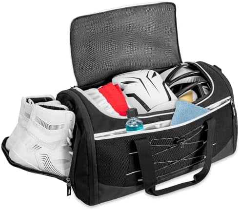 Boxing Gym Bag with Shoe Space and Expanded Design, Boxing Duffle Bag ...