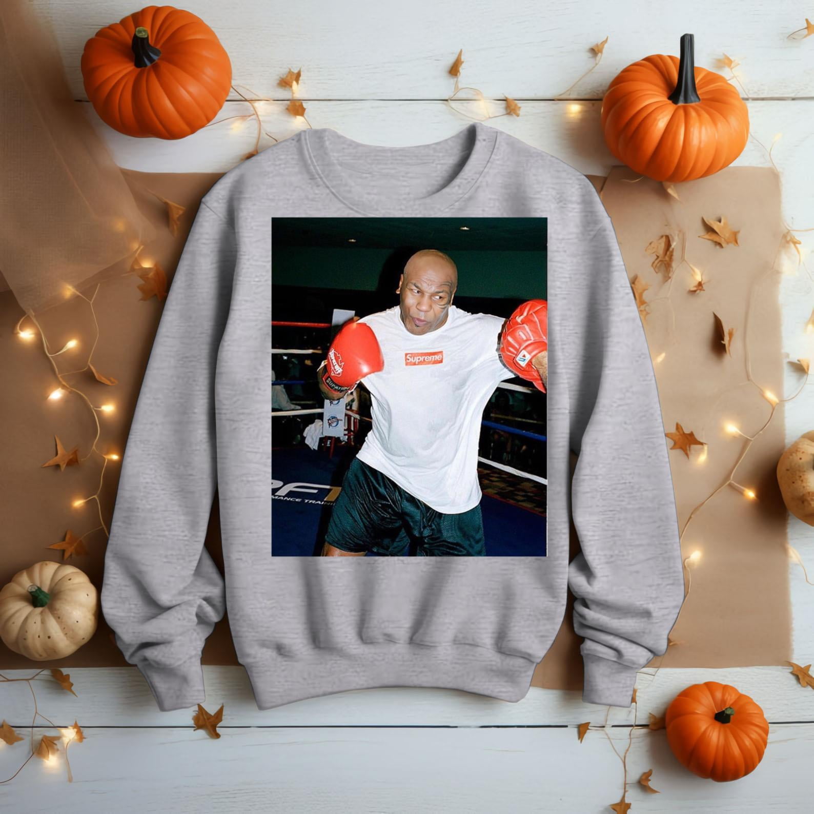 Boxing Legend Wearing Iconic T-Shirt, Boxing Event Graphic Shirt ...