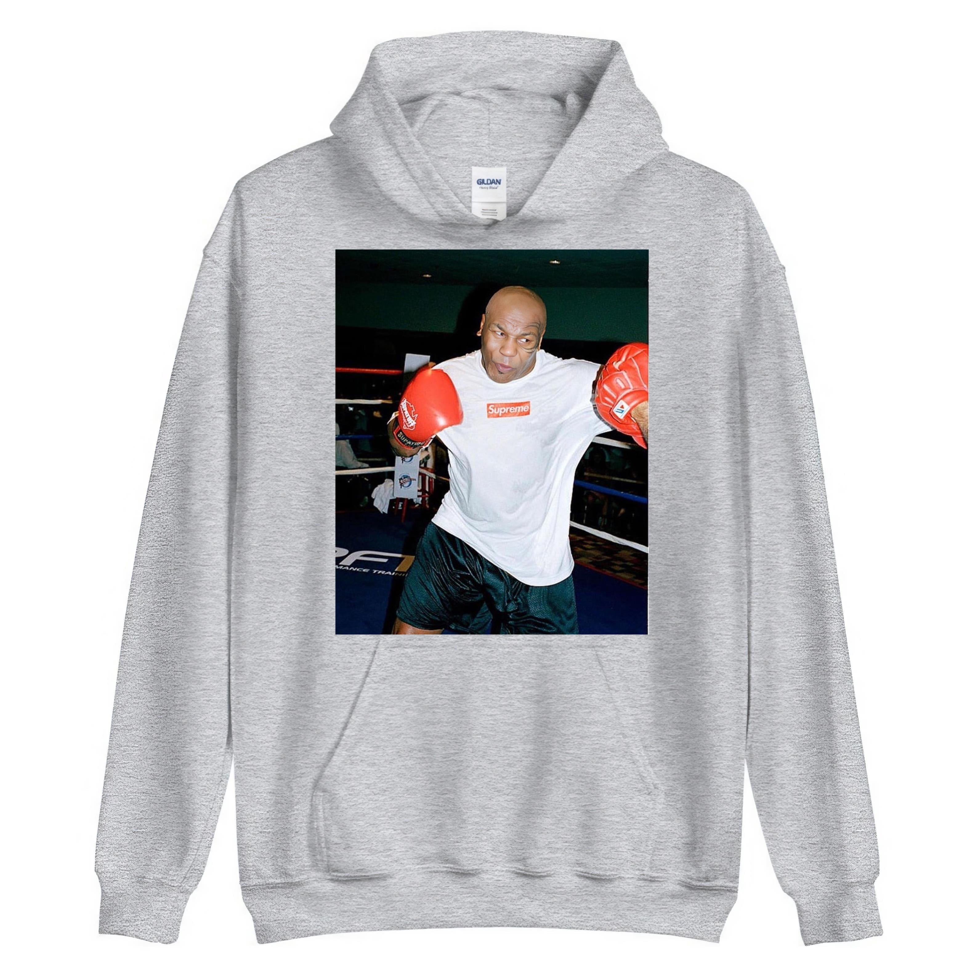 Boxing Legend Wearing Iconic T-Shirt, Boxing Event Graphic Shirt ...