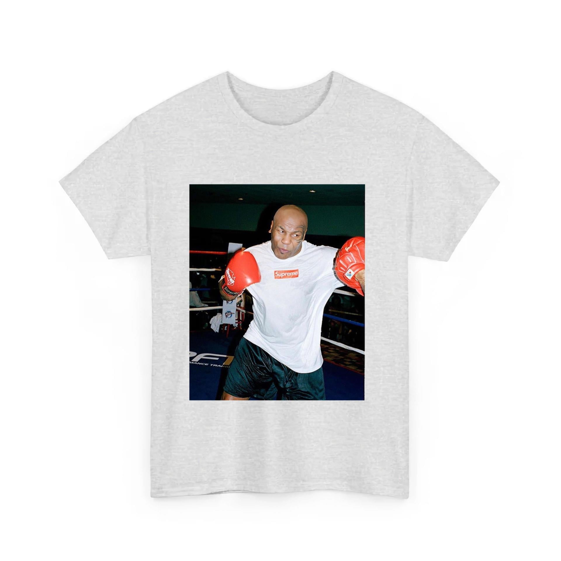 Boxing Legend Wearing Iconic T-Shirt, Boxing Event Graphic Shirt ...