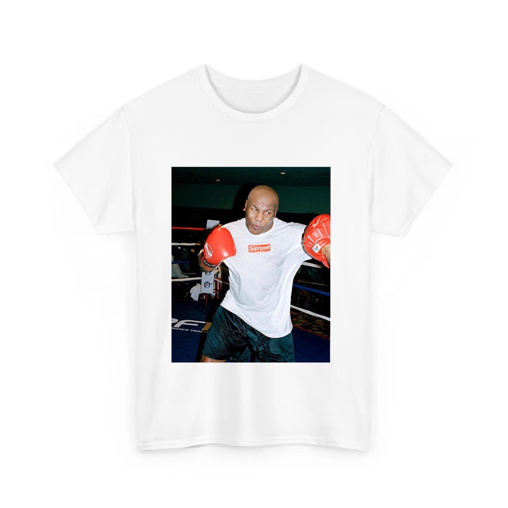 Boxing Legend Wearing Iconic T-Shirt, Boxing Event Graphic Shirt ...