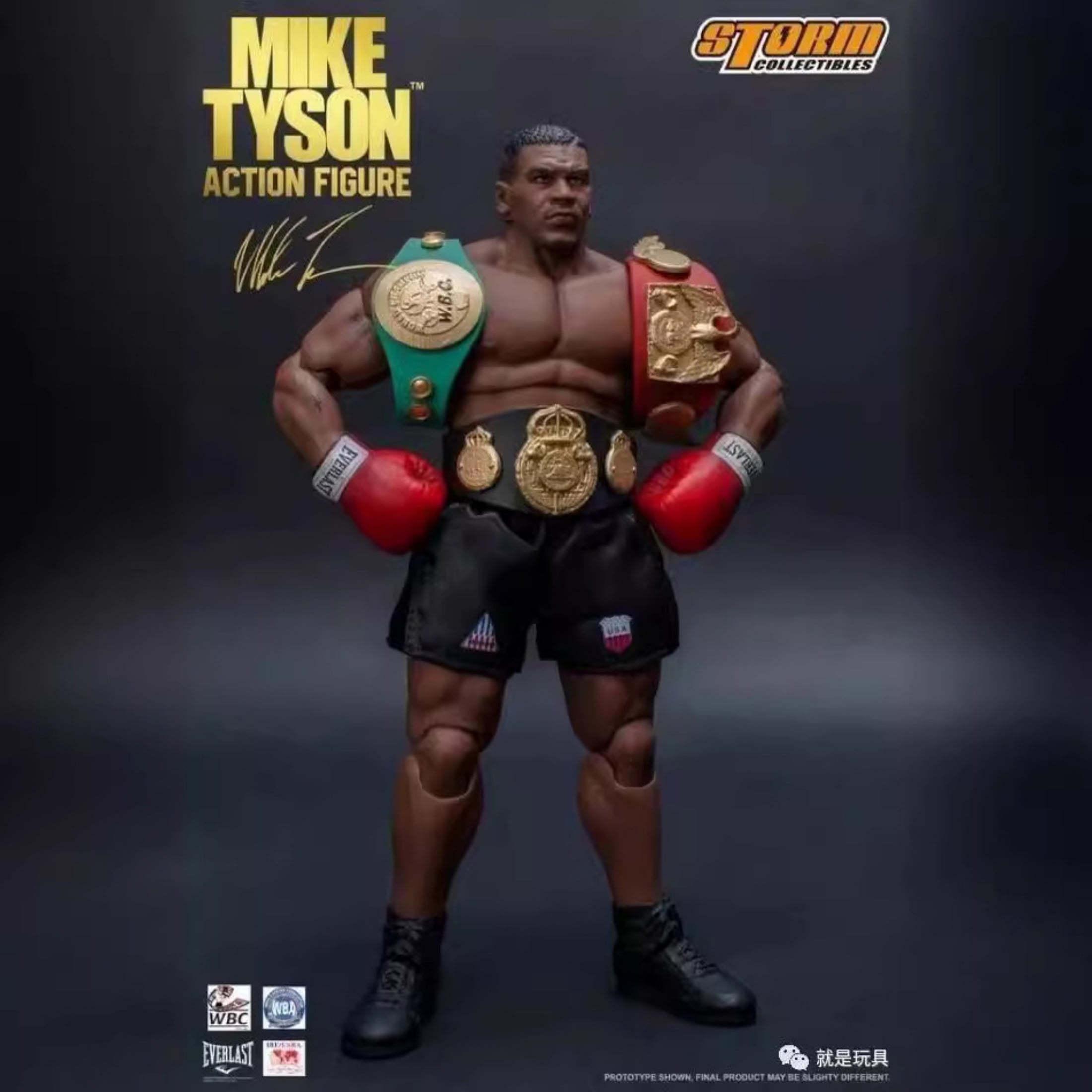 Boxing Legends - 1st & 2nd Generation Mike Tyson & Muhammad Ali - Tri ...