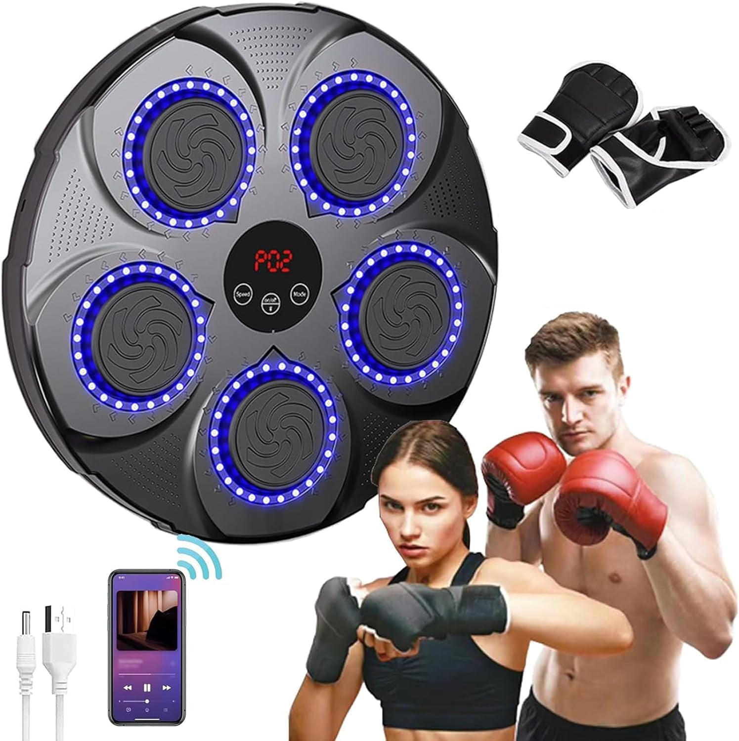 Boxing Machine,Electronic Music Boxing Machine,Boxing Training Punching ...