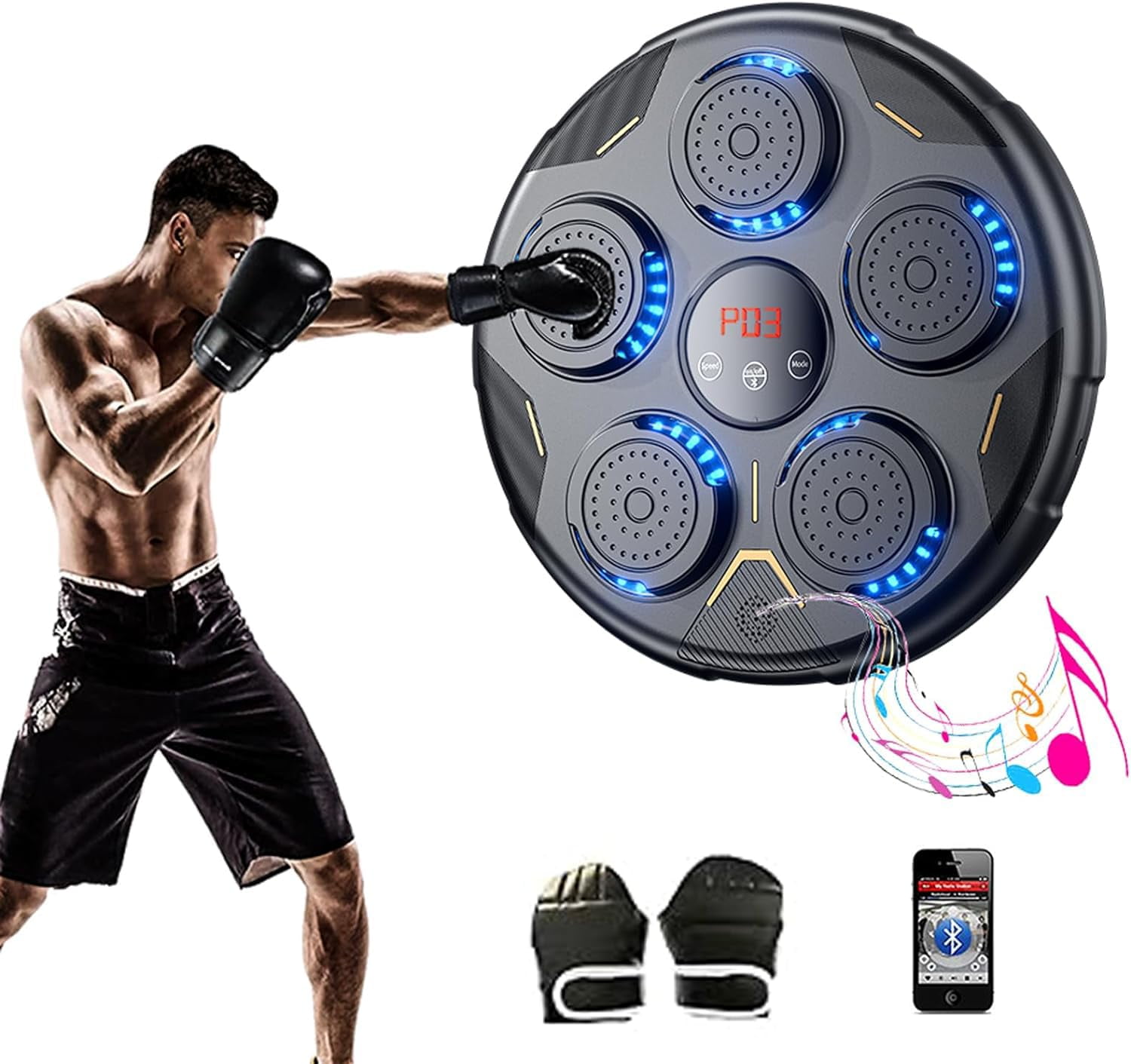 Boxing Machine,Electronic Music Boxing Machine,Boxing Training Punching ...